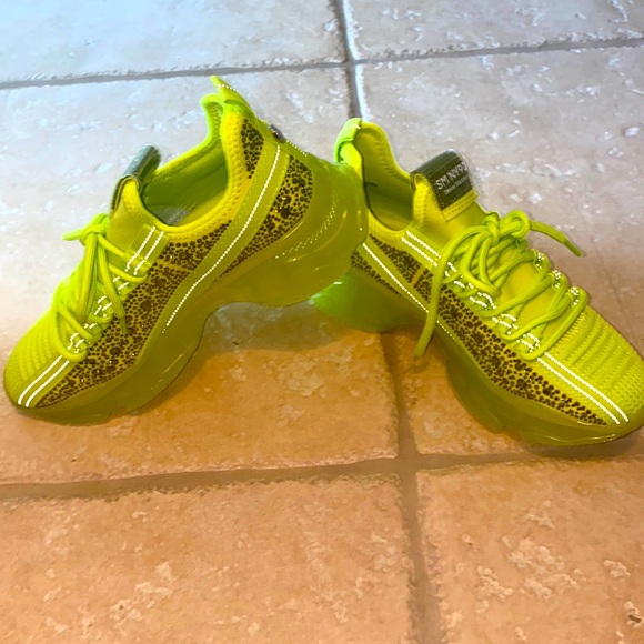 Steve Madden | Shoes | New Steve Madden Neon Sneakers | Poshmark